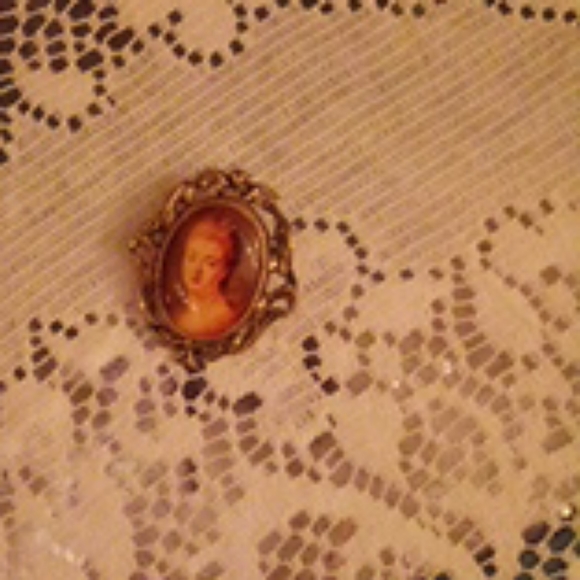 Jewelry | Antique Hand Painted Portrait Brooch | Poshmark